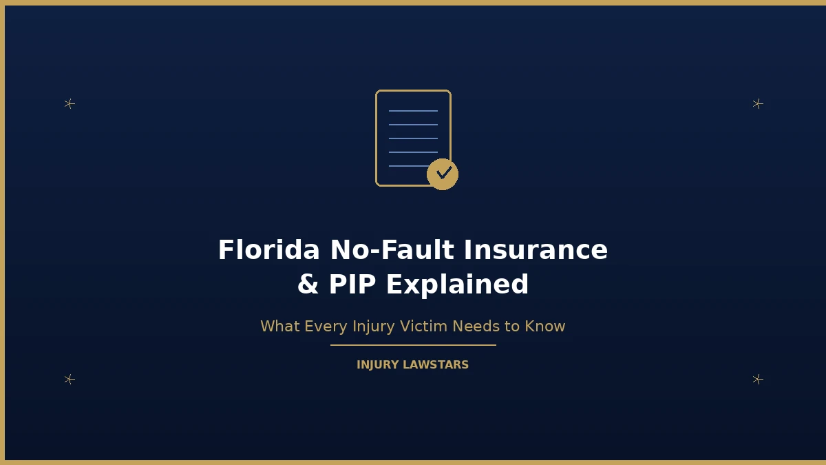 How No-Fault Insurance PIP Works in Florida